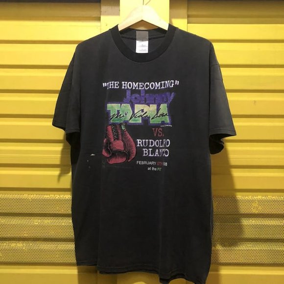 Peloton | Shirts | Vintage Johnny Tapia Vs Rudolfo Blanco Tee | Poshmark